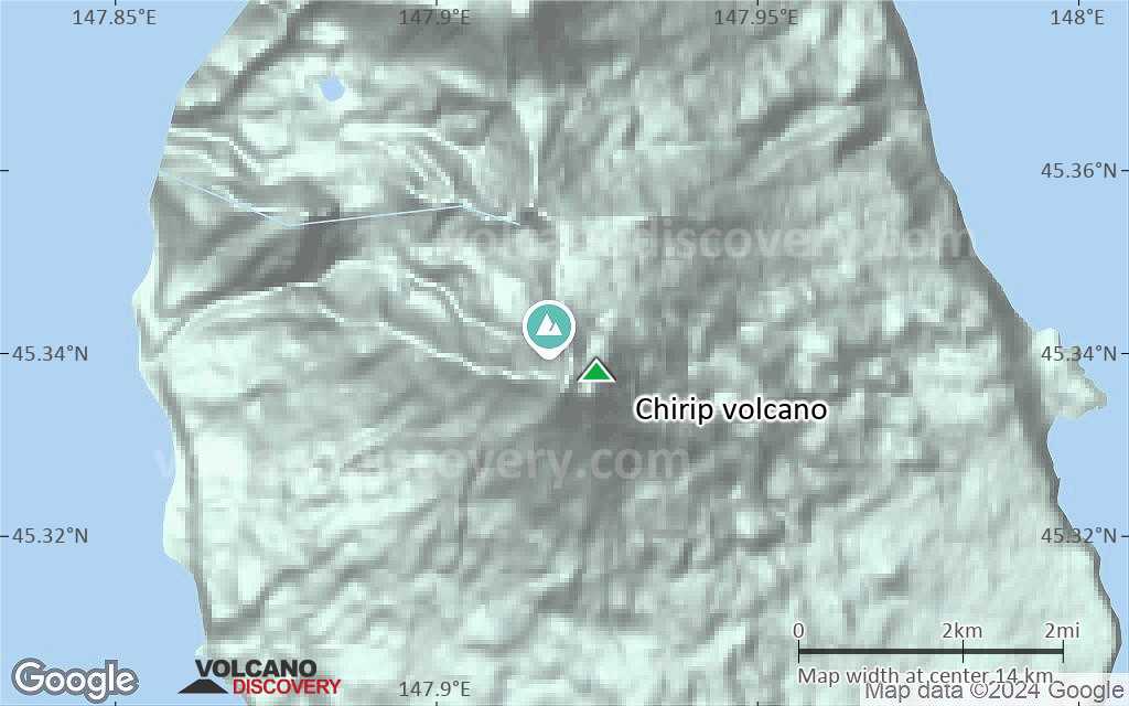 Chirip Volcan, Iturup Island (Iles Kuriles) - Infos | VolcanoAdventures