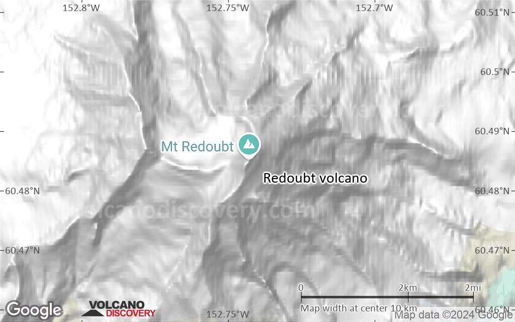 Redoubt Volcano Earthquakes: Latest Quakes Past 14 Days | VolcanoDiscovery
