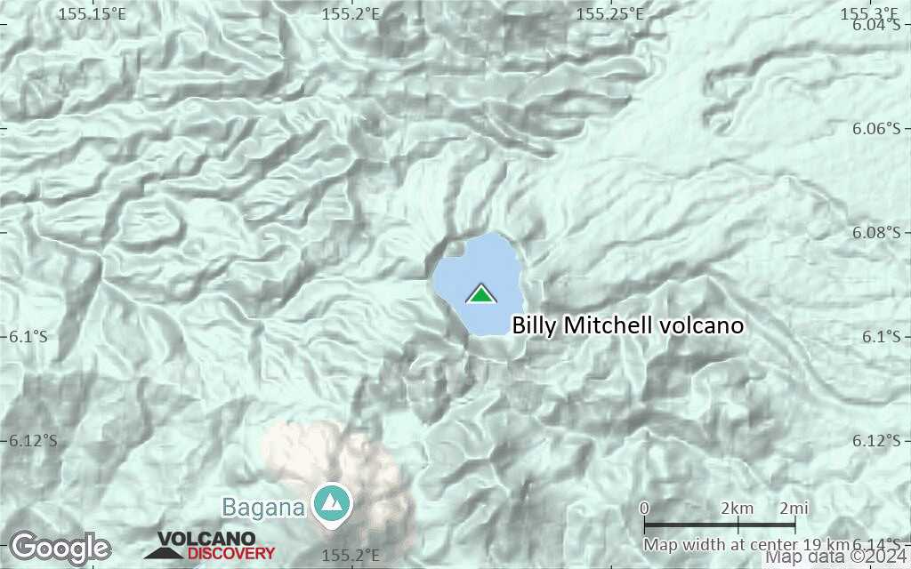 Billy Mitchell Volcano, North Solomons Province (Papua New Guinea ...