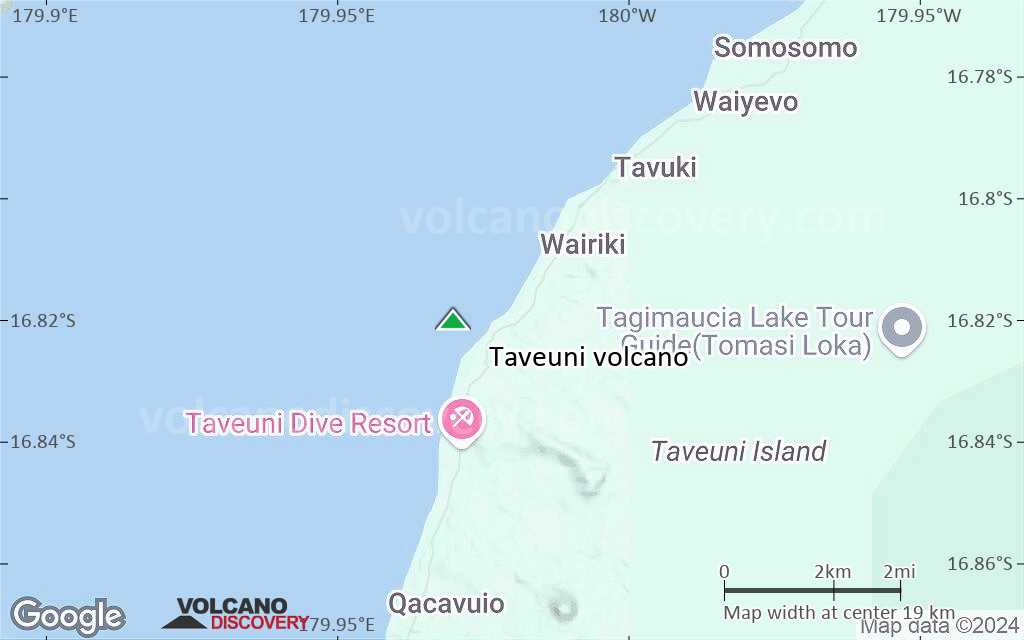 Taveuni Volcano, Fiji Islands - facts & information | VolcanoAdventures