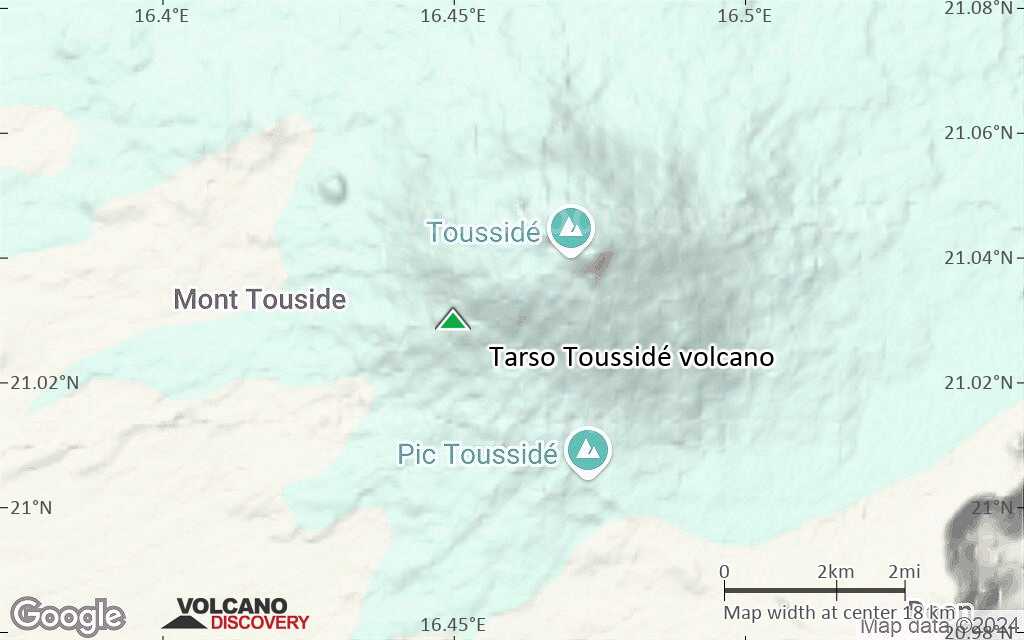 Tarso Toussidé Volcano, Chad - Facts & Information | VolcanoDiscovery