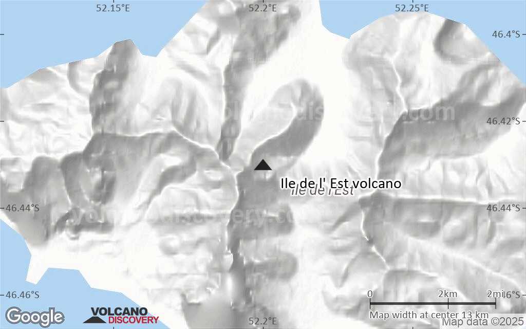 Ile de l' Est Volcano, France, Southern Indian Ocean - facts & information