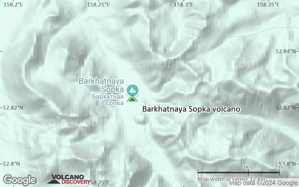 Barkhatnaya Sopka Vulkan, Kamchatka, Russia - Information ...