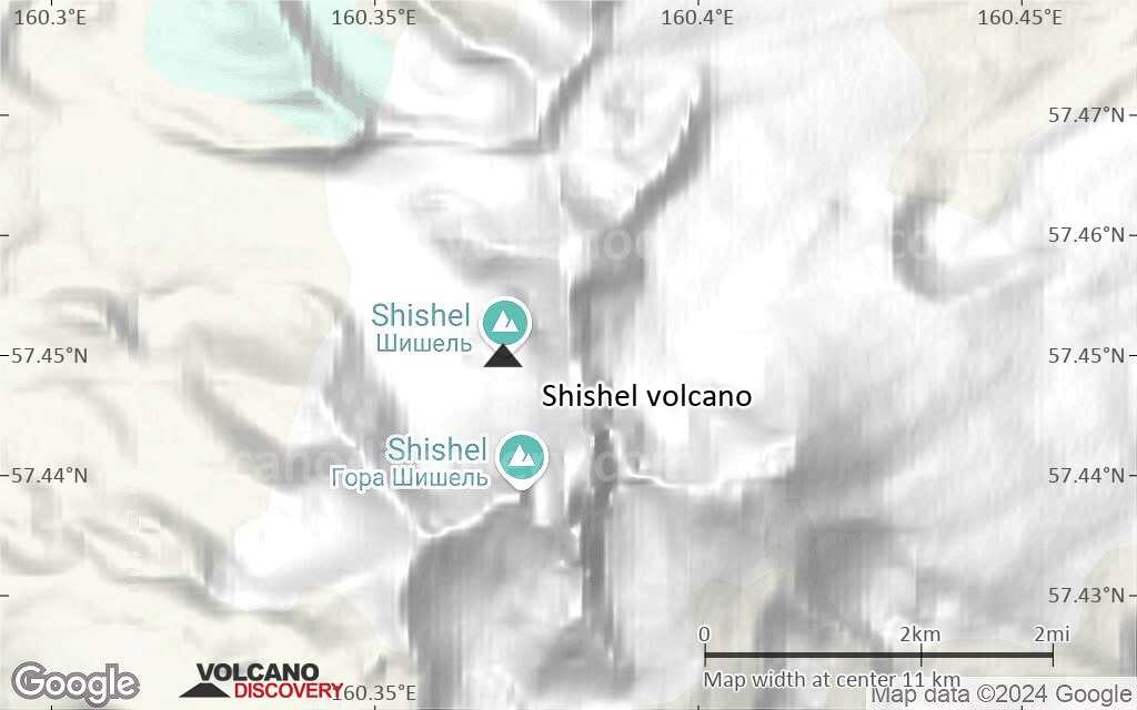 Shishel Vulkan, Kamchatka, Russia - Information | VolcanoDiscovery