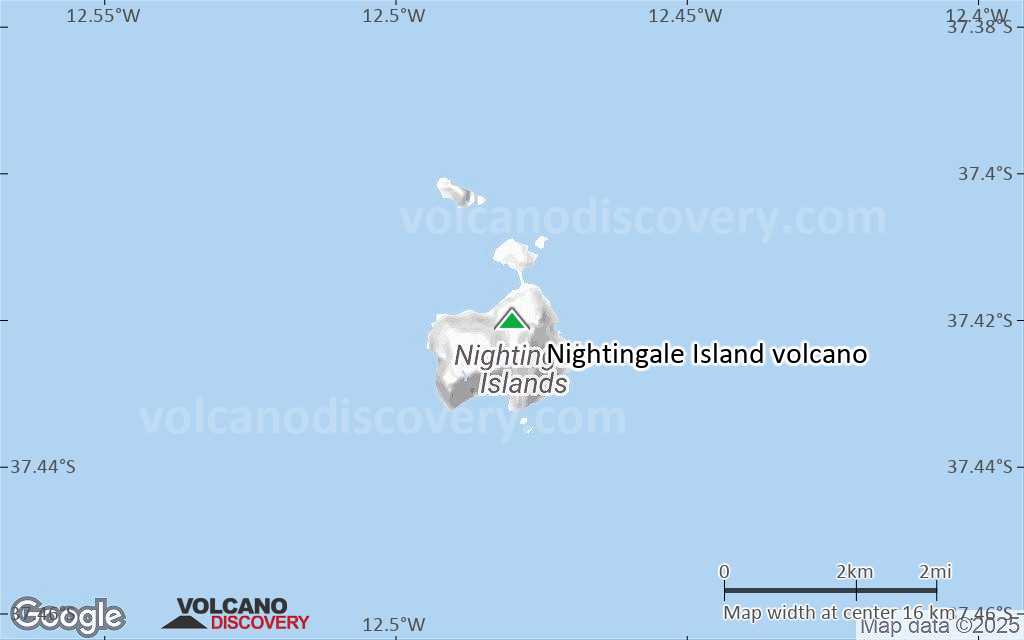 Nightingale Island Vulkan, Southern Atlantic Ocean, United Kingdom ...