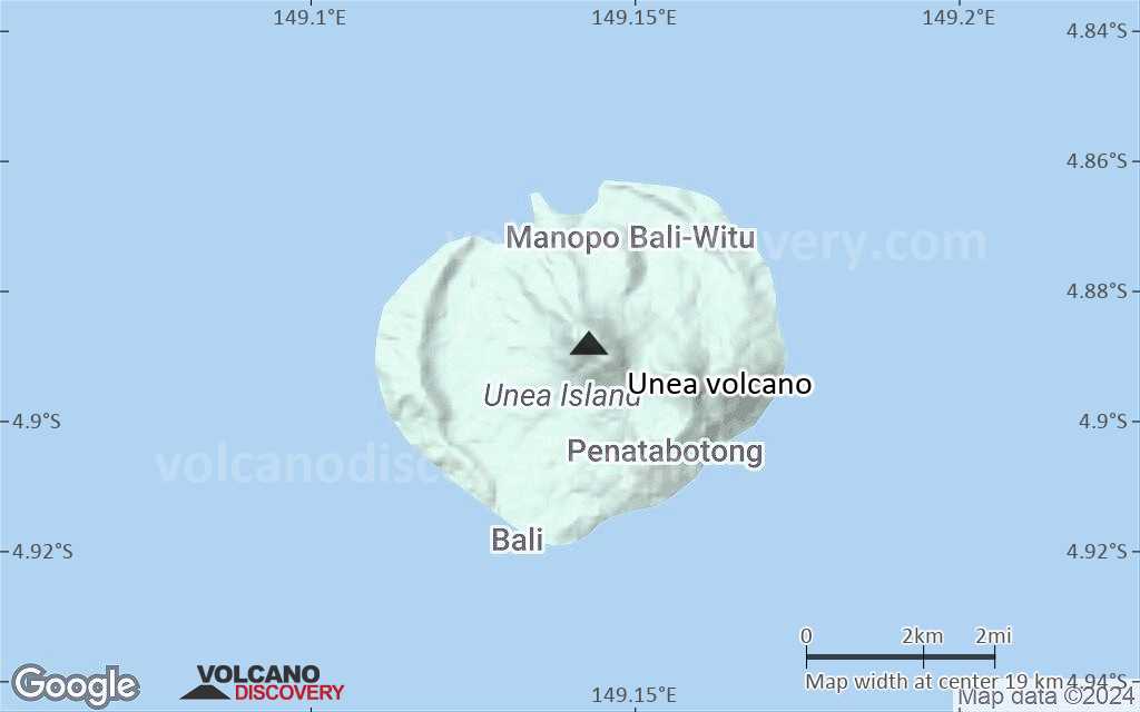 Unea volcano (Papua New Guinea) facts & information | VolcanoAdventures
