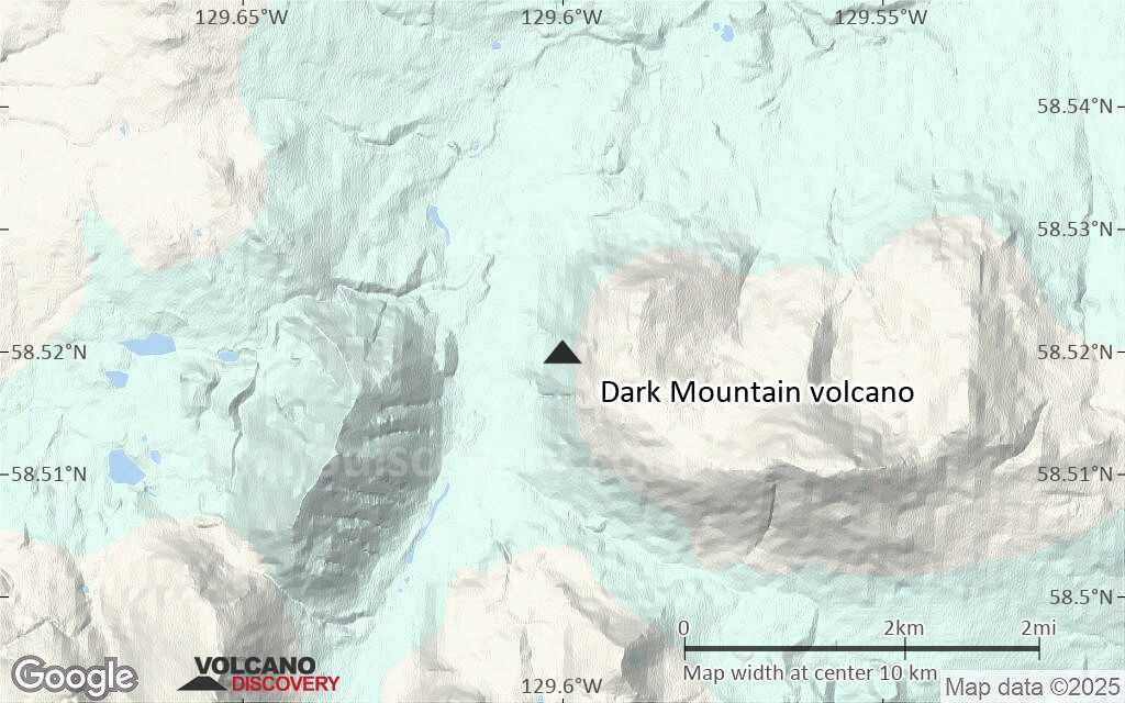 Dark Mountain volcano (Canada) facts & information | VolcanoAdventures