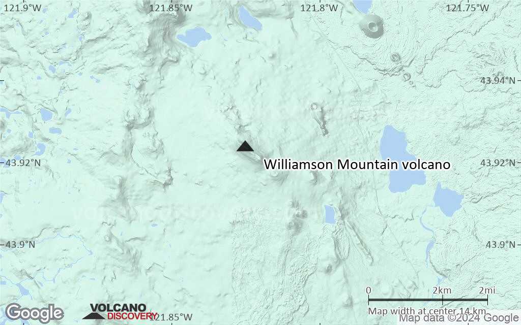 Williamson Mountain volcano (Oregon, United States) facts & information