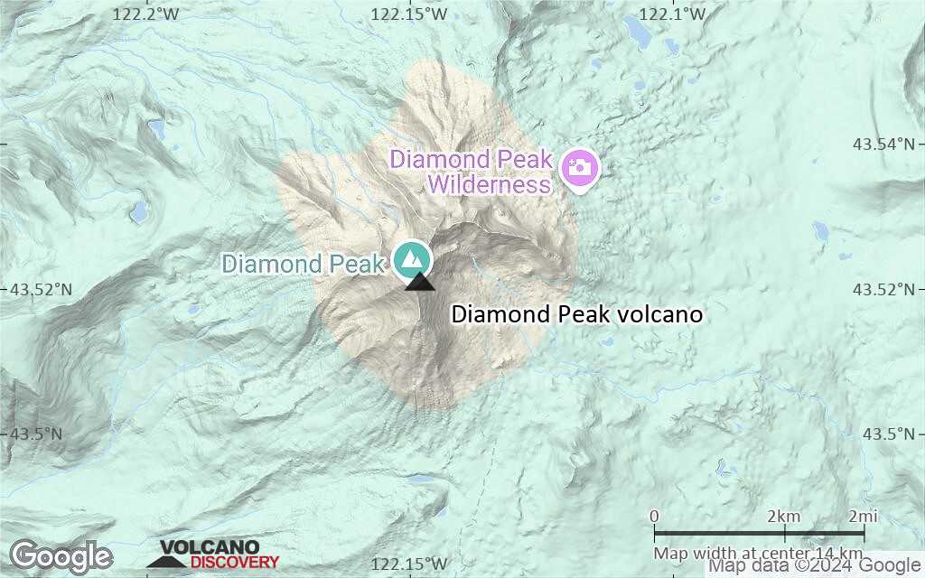 Diamond Peak volcano (Oregon, United States) facts & information ...