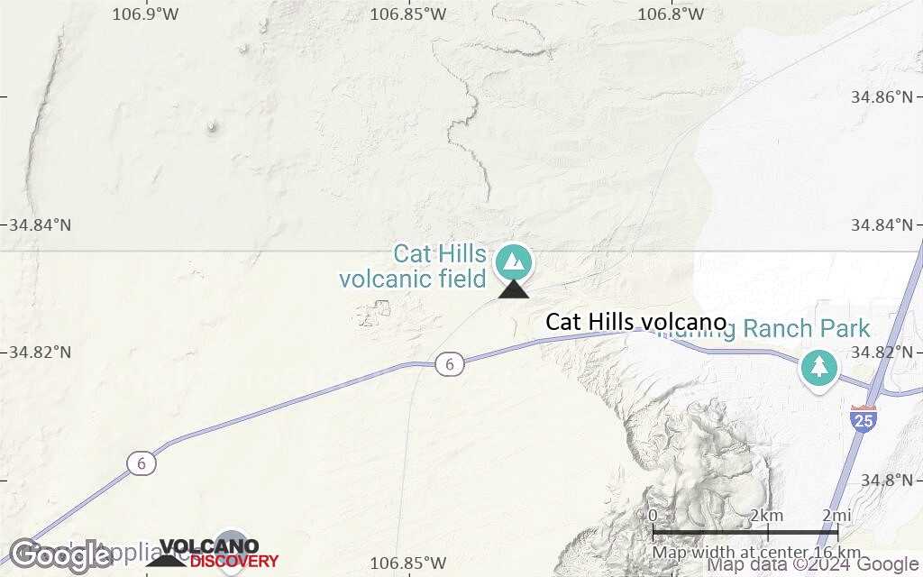 Cat Hills volcano (New Mexico, United States) facts & information ...