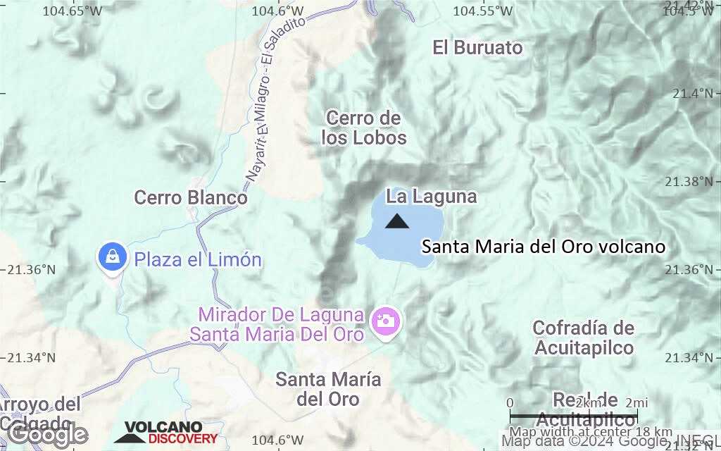 Santa Maria del Oro volcano (Mexico) facts & information ...