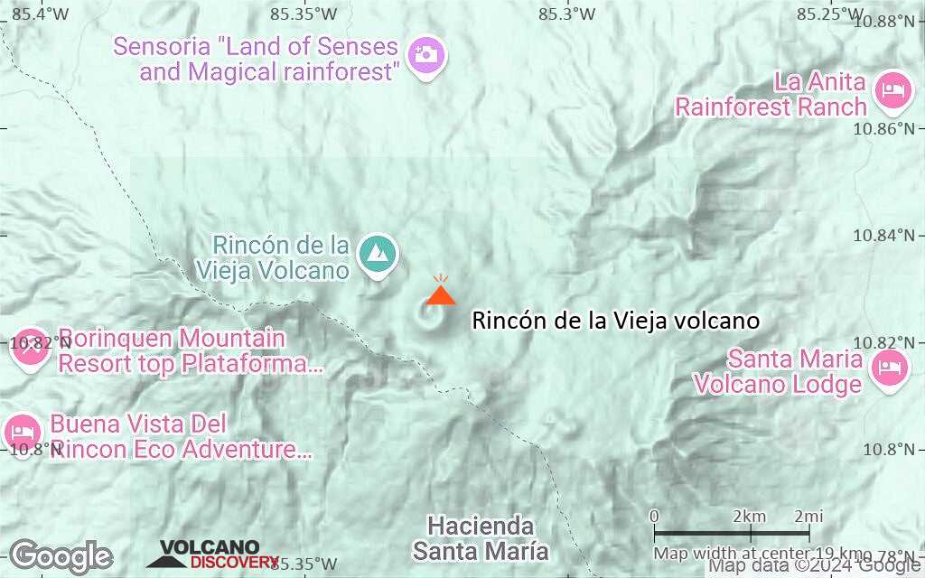 Rincón de la Vieja Volcano, Costa Rica - facts & information ...