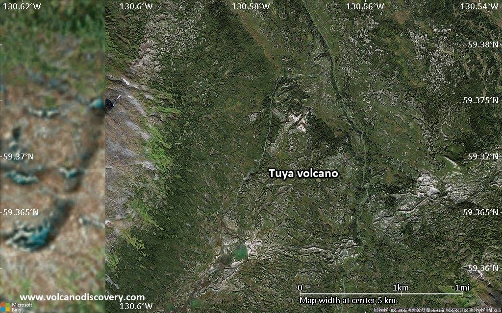 Tuya Volcano, Canada - Facts & Information | VolcanoDiscovery