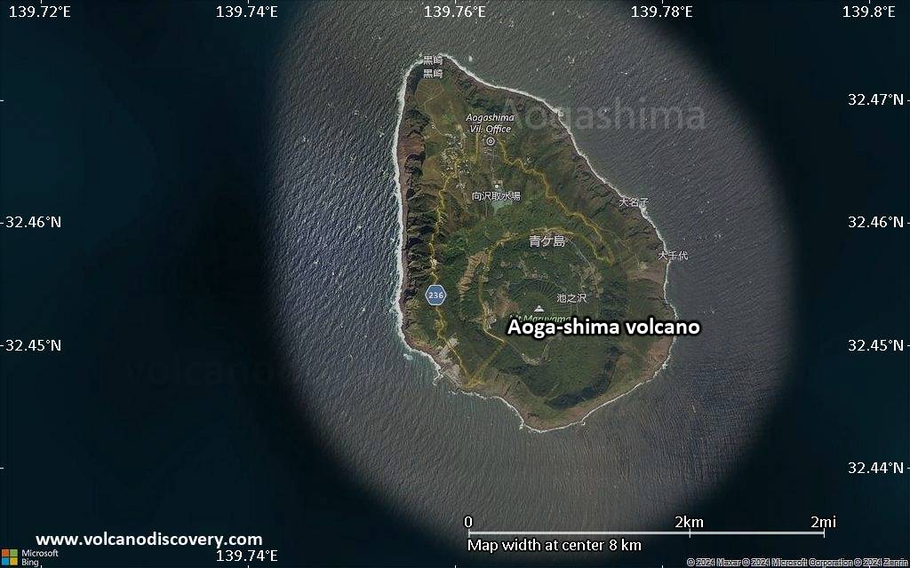 Aoga-shima Volcano Earthquakes: Latest Quakes Past 14 Days ...