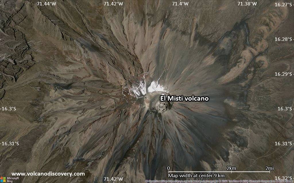 El Misti Volcano, Peru - Facts & Information | VolcanoDiscovery