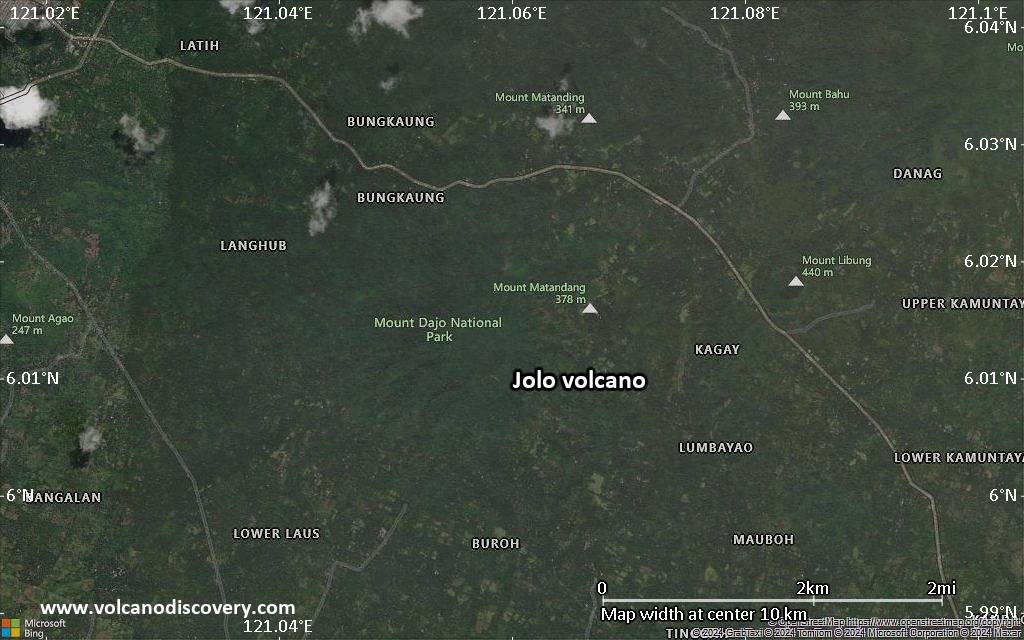Jolo Volcano, Sulu Islands (Philippines) - Facts & Information ...