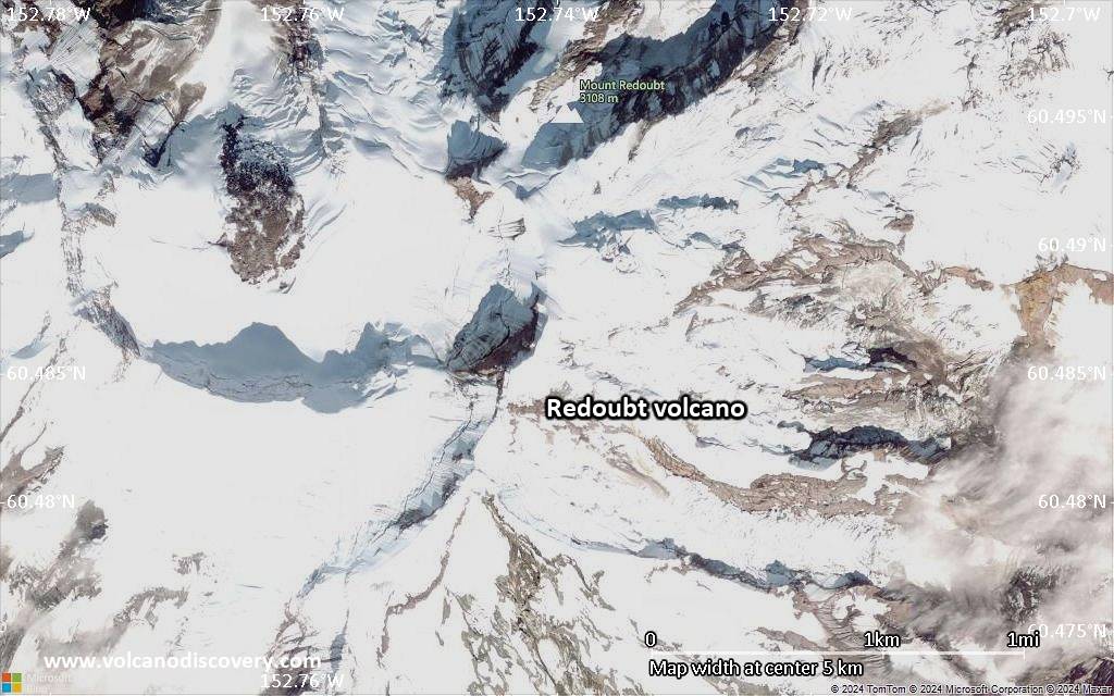 Redoubt Volcano Earthquakes: Latest Quakes Past 14 Days | VolcanoDiscovery