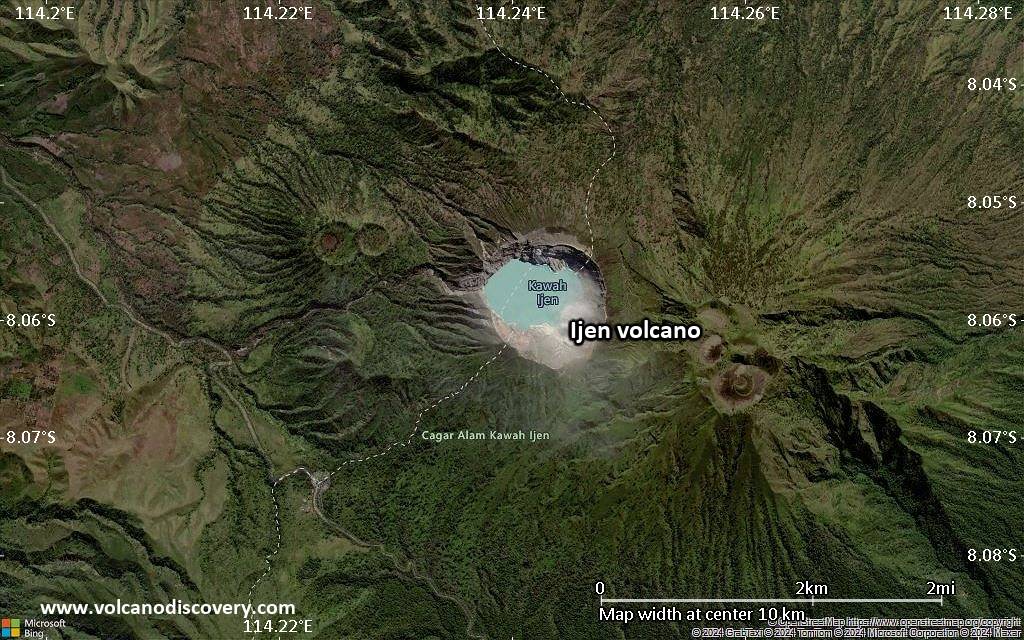 Ijen Volcano, East Java (Indonesia) - Facts & Information ...