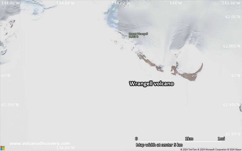 Wrangell Volcano, United States, Eastern Alaska - Facts & Information ...