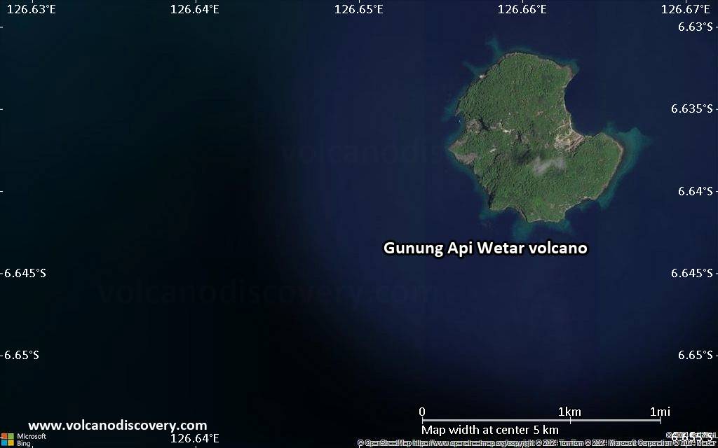 Gunung Api Wetar Volcano, Banda Sea (Indonesia) - facts & information ...