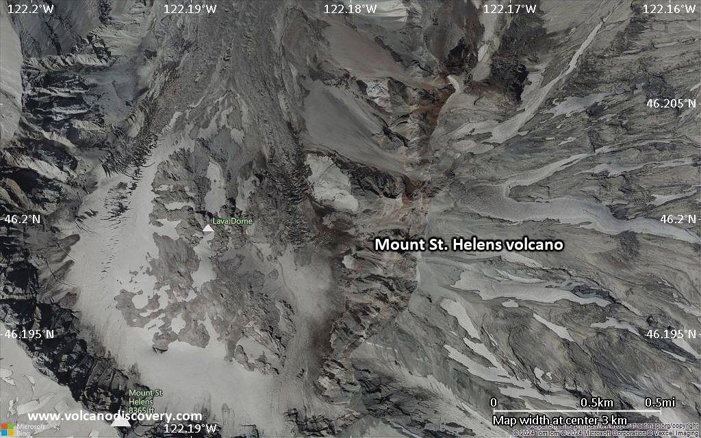 Mount St. Helens Volcan, Washington (Canada and USA (mainland)) - Infos
