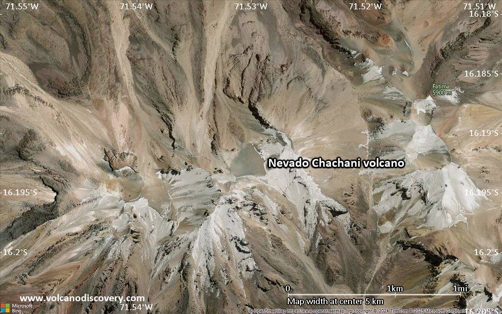 Nevado Chachani Volcan, Peru - Infos | VolcanoAdventures
