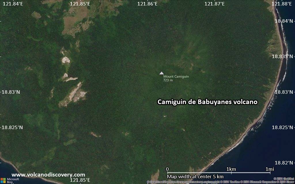 Camiguin de Babuyanes Volcano, North of Luzon (Philippines) - facts ...
