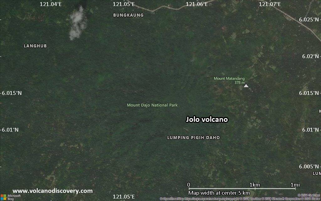 Jolo Volcano, Sulu Islands (Philippines) - Facts & Information ...