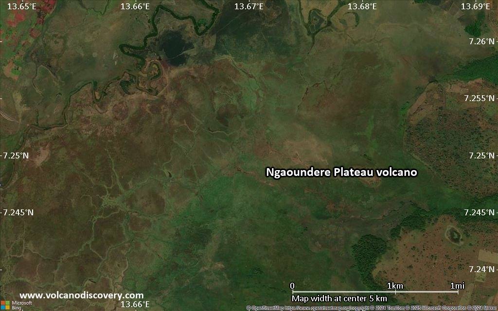 Ngaoundere Plateau Volcano, Cameroon - facts & information ...