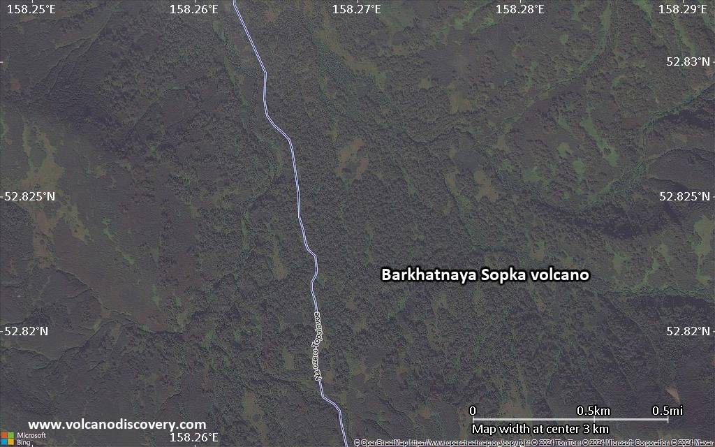 Barkhatnaya Sopka Vulkan, Kamchatka, Russia - Information ...