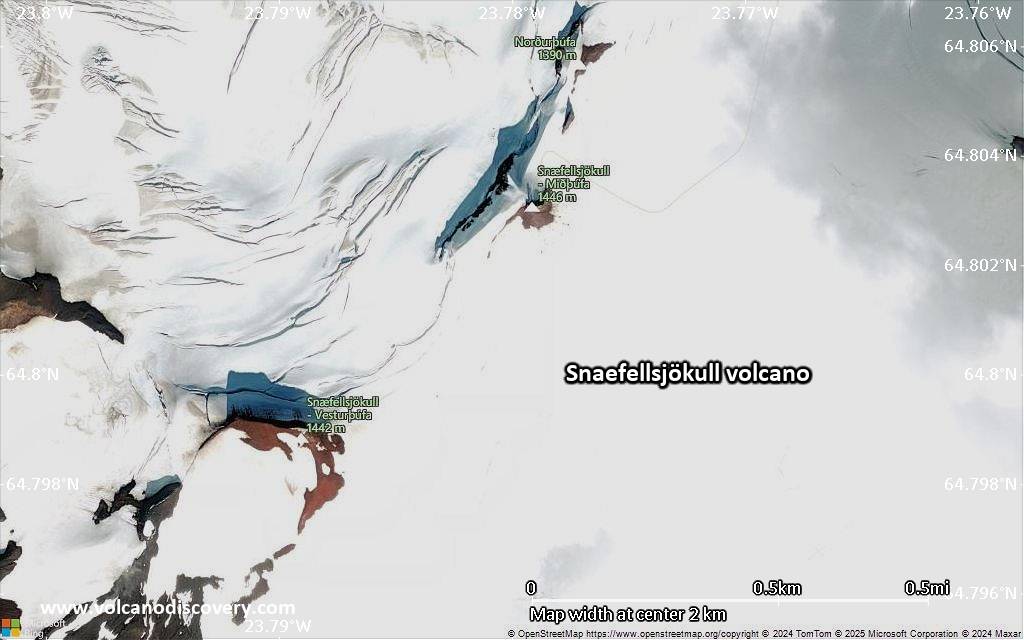 Snaefellsjökull Volcano, Iceland - facts & information | VolcanoAdventures