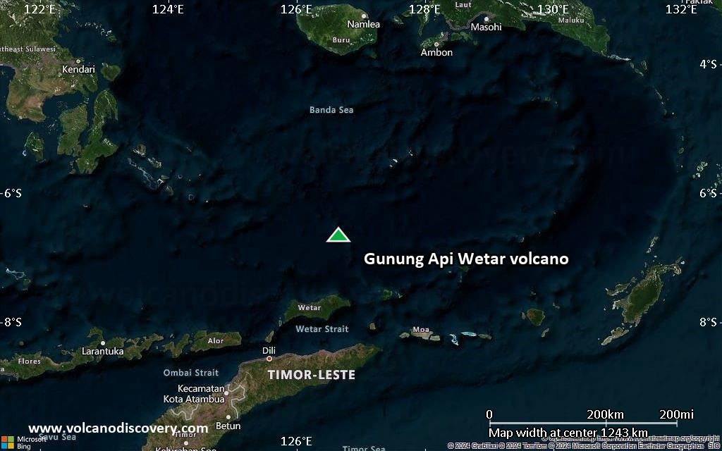 Gunung Api Wetar Volcano, Banda Sea (Indonesia) - facts & information ...