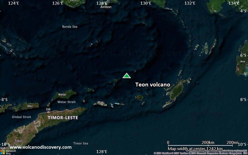 Teon Volcano, Banda Sea (Indonesia) - facts & information ...