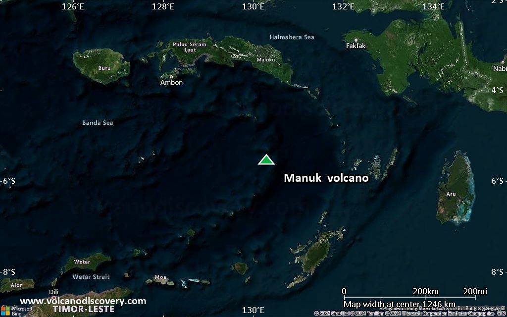 Manuk Vulkan, Banda Sea (Indonesien) - Information | VolcanoAdventures