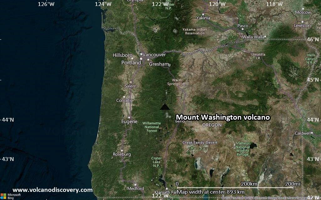 Mount Washington Volcan, Oregon (Canada and USA (mainland)) - Infos ...