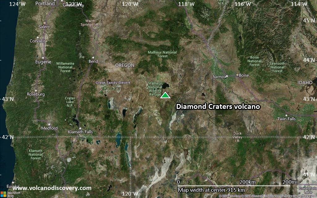 Diamond Craters Volcan, Oregon (Canada and USA (mainland)) - Infos ...