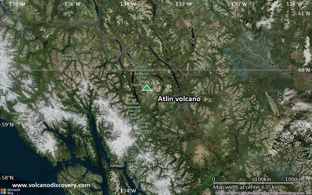 Atlin Volcan, Canada - Infos | VolcanoAdventures