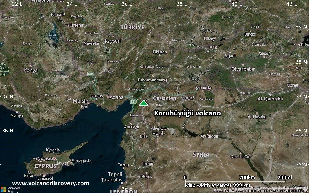 Koruhüyüğü Volcano, Turkey - facts & information | VolcanoAdventures