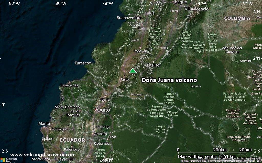 Doña Juana Volcan, Colombia - Infos | VolcanoAdventures