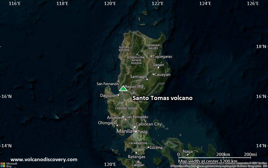 Santo Tomas Vulkan, Luzon Island (Philippines) - Information ...