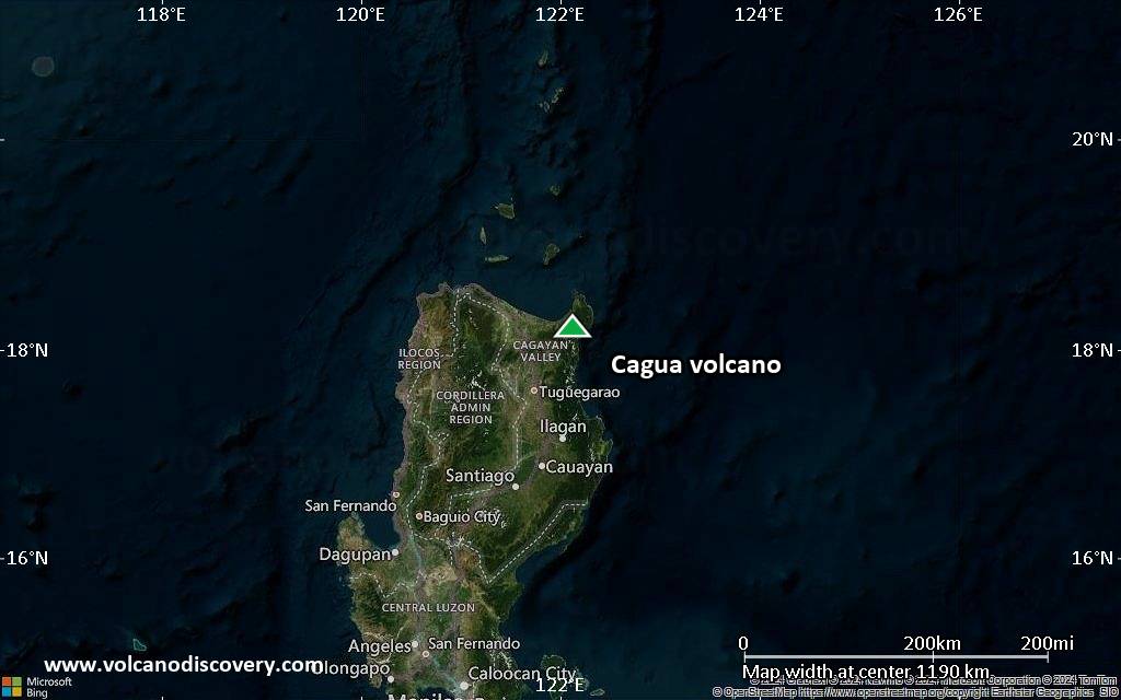 Cagua Volcano Earthquakes Archive: Quakes May 24, 2026 | VolcanoDiscovery