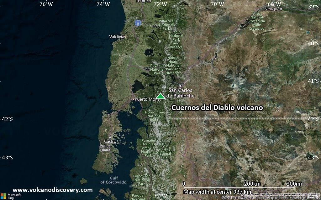 Cuernos del Diablo Volcan, Chile - Infos | VolcanoAdventures