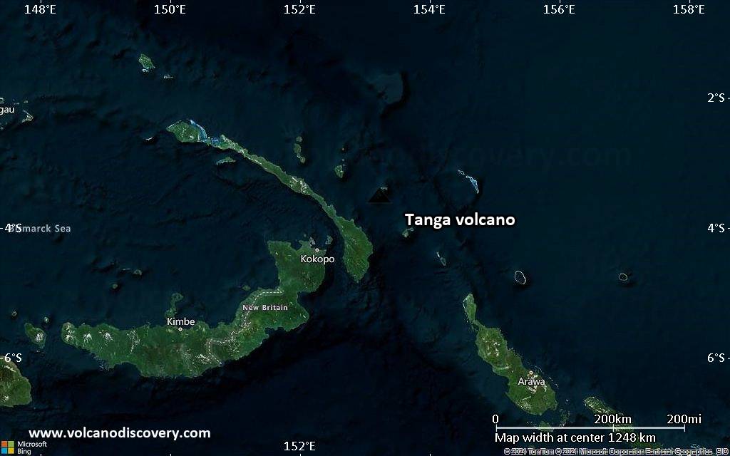 Tanga Volcan, New Ireland Province (Papua New Guinea) - Infos ...