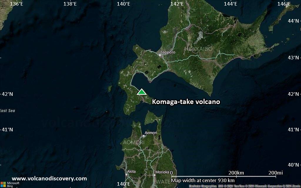 Komaga-take Volcano, Hokkaido (Japan) - facts & information ...