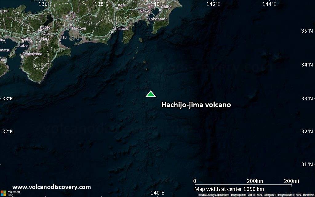Hachijo-jima Vulkan, Izu Islands (Japan) - Information | VolcanoDiscovery