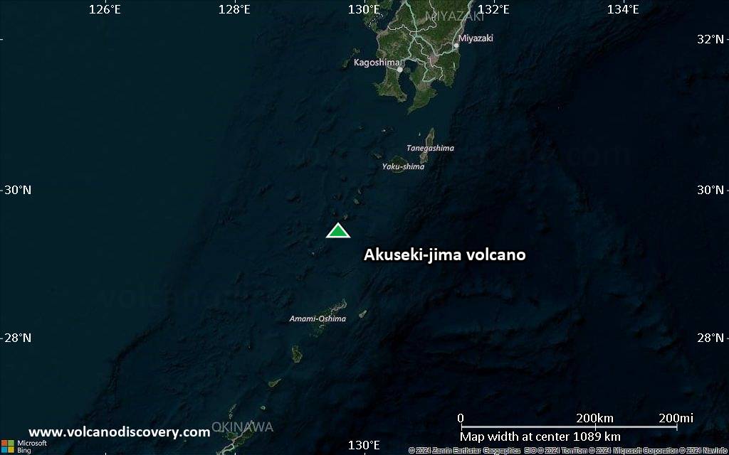 Akuseki-jima Volcan, Ryukyu Islands (Japan) - Infos | VolcanoAdventures