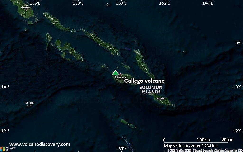 Gallego Volcan, Guadalcanal Province, Solomon islands - Infos ...