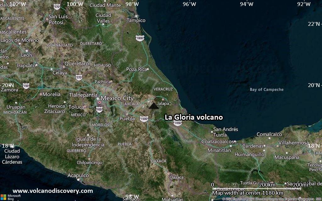 La Gloria Volcano, Mexico - facts & information | VolcanoDiscovery