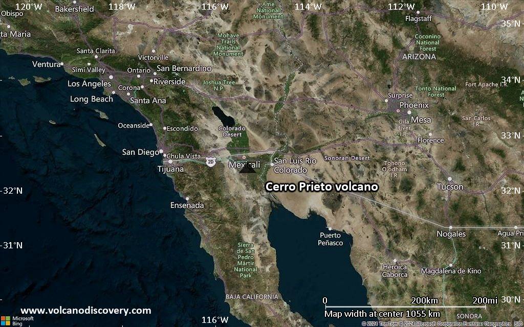 Cerro Prieto Volcano Earthquakes: Latest Quakes Since 2024 ...
