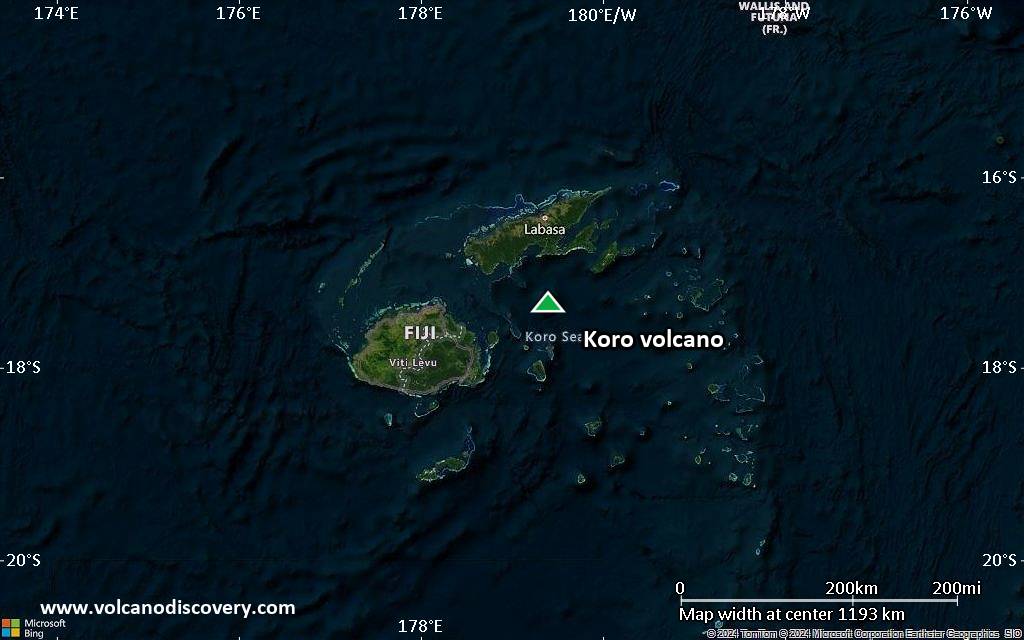 Koro Volcan, Koro Island, Fiji - Infos | VolcanoAdventures
